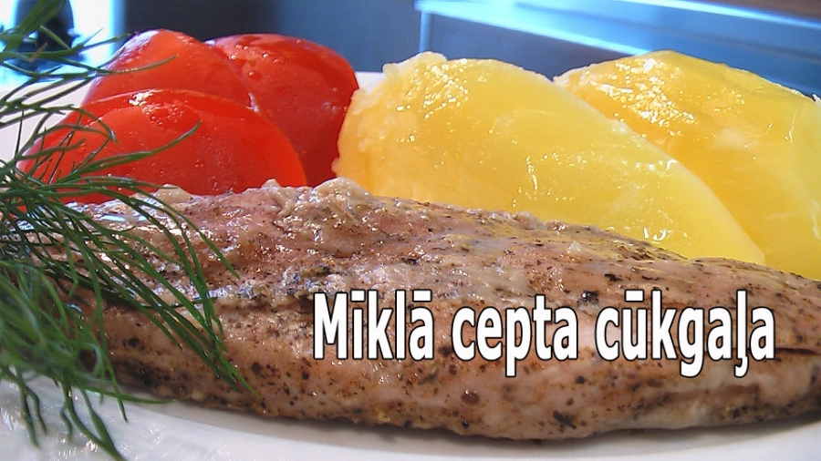Mīklā cepta cūkgaļa